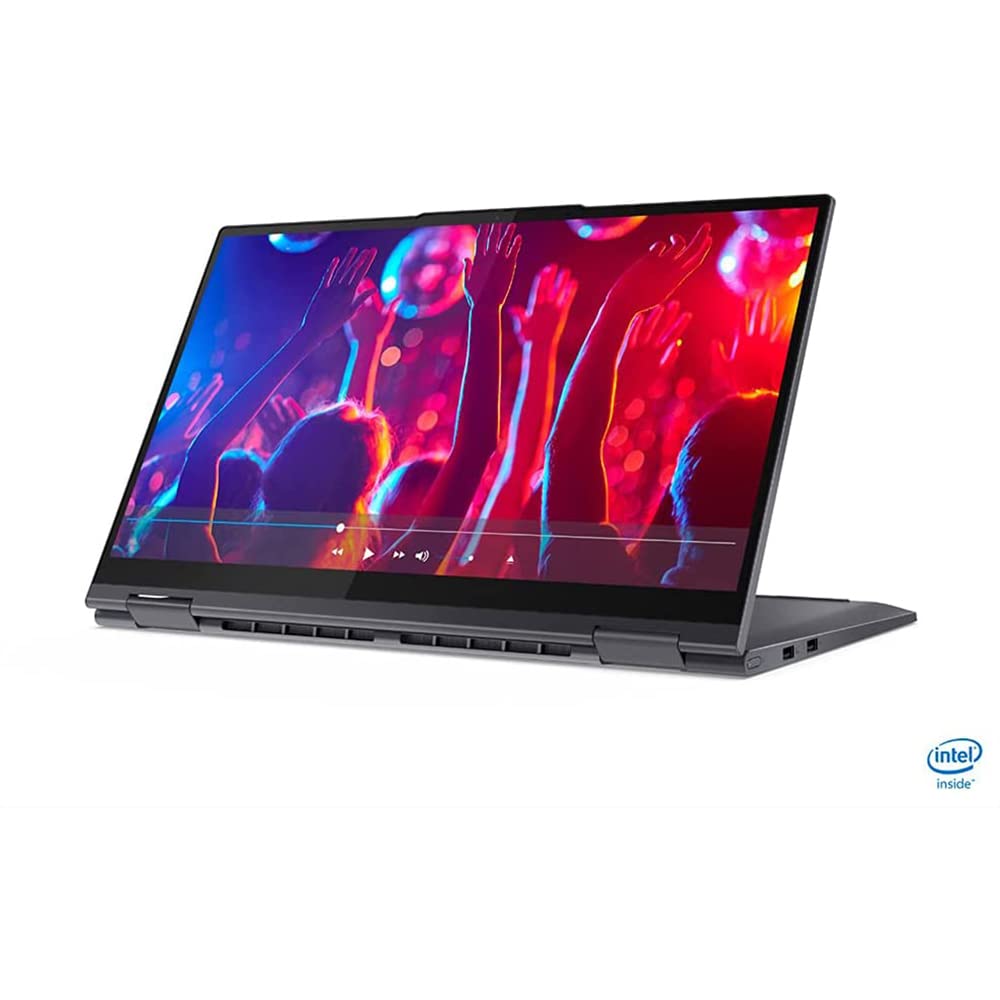 2021 Lenovo Yoga 7i 2-in-1 15.6" FHD Touchscreen Laptop Computer, Intel Core i5-1135G7(> i7-1065G7), 8GB RAM, 512GB PCIe SSD, Backlit Keyboard, Iris Xe Graphics, HD Webcam, Win 10, Grey, 32GB USB Card
