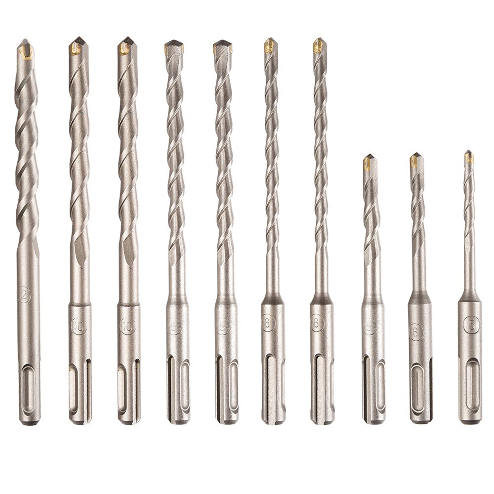 20 Pc SDS Plus Rotary Hammer Drill Bits Set Fit Hilti Bosch Dewalt & Milwaukee US Delivery