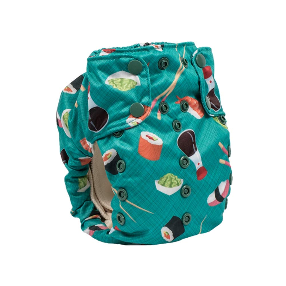 Cloth Diaper – Smart Bottoms Smart One 3.1 – All-in-One – 100% Organic Cotton Interior – 10-35lbs … (You're My Soy Mate)