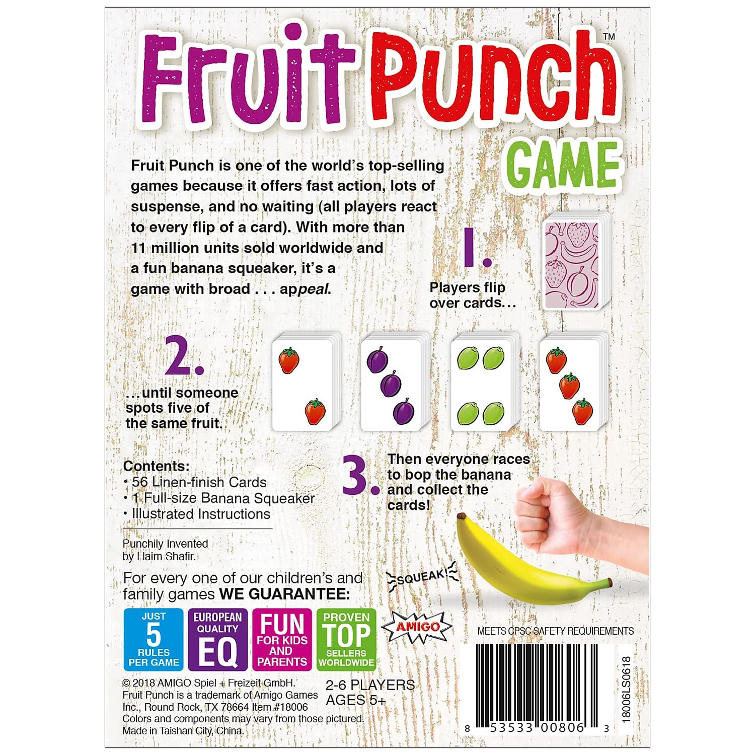 Amigo Games Fruit Punch Game