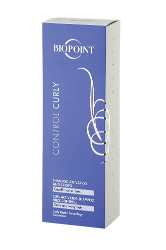 BIOPOINT Anti-Frizz and Anti-Crespo Curl and Wave Shampoo - Hydrating Formula for Defined, Elastic Curls