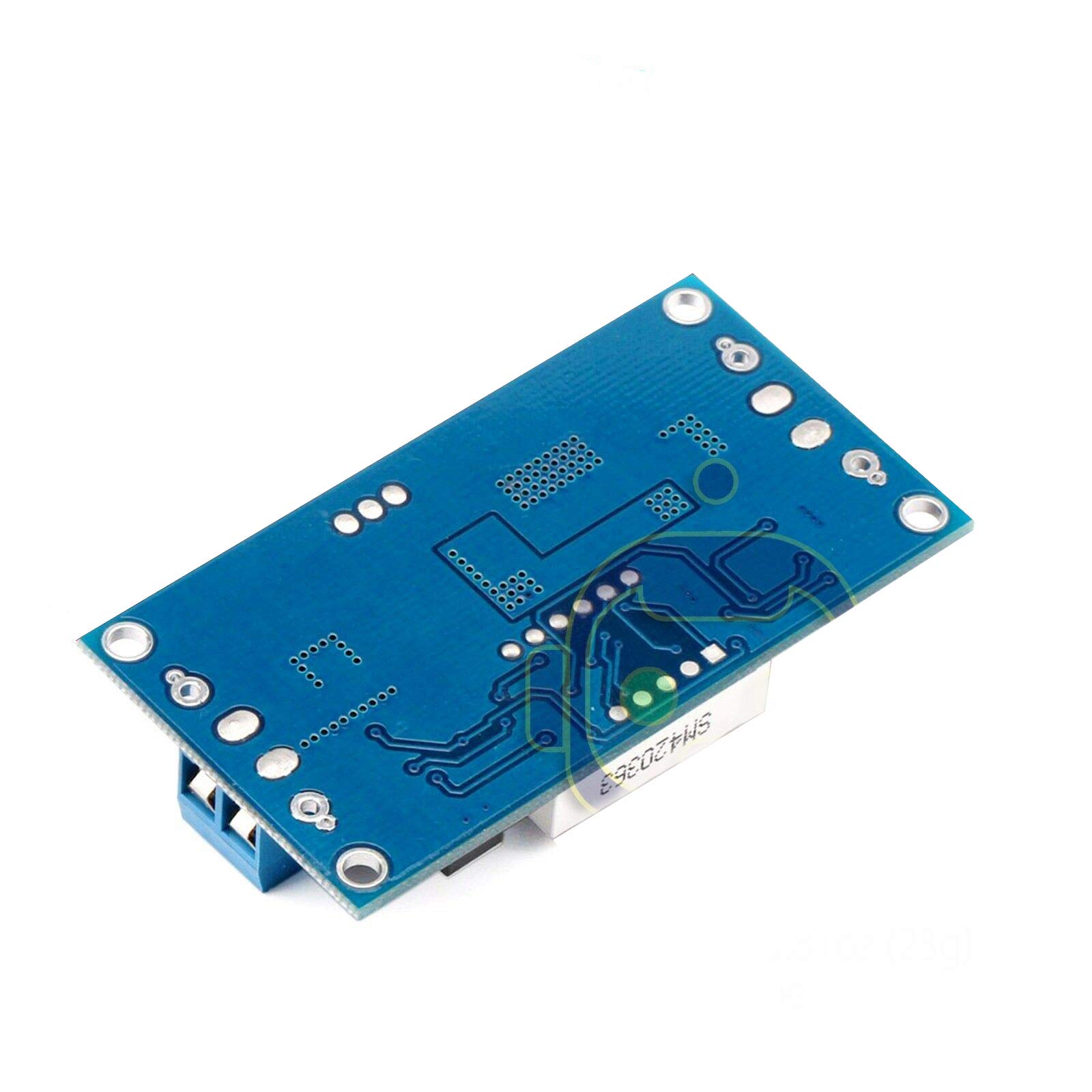 DEVMO XL4015 5A DC Buck Step-Down Adjustable Voltage Power Module Converter with LED Voltmeter