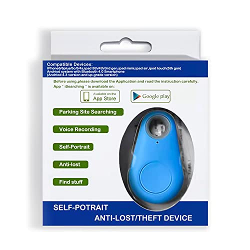4 Pack Bluetooth Anti-Lost Device Smart Two-Way Alarm Tracker Wallet Mobile Phone pet Elderly Children Anti-Lost Device Key Chain