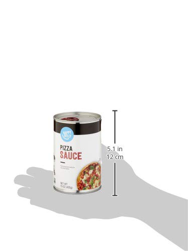 Amazon Brand - Happy Belly Pizza Sauce, 15 Ounce