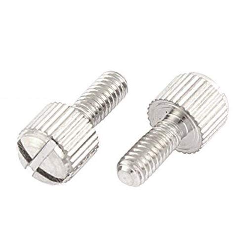 CNIM Hot Computer PC Case M4x10mm Knurled Head Phillips Thumb Screws 100pcs