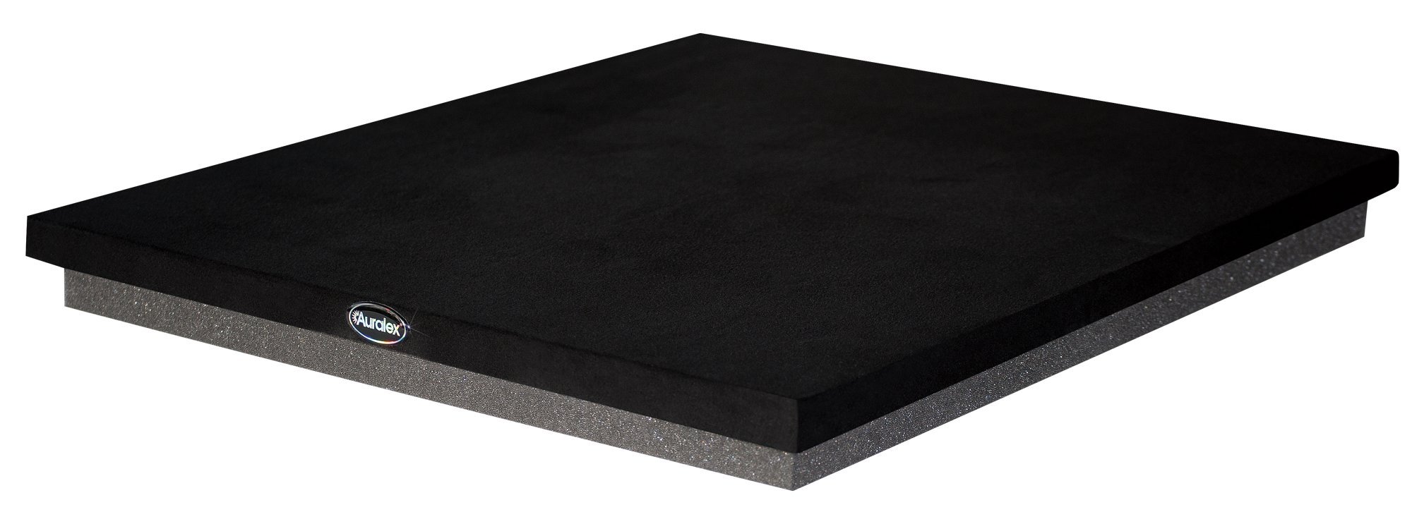 Auralex ISO Series Subwoofer Risers Sound Damping Products, Black, 1¾" x 22" x 18" (SUBDUDE-HT)