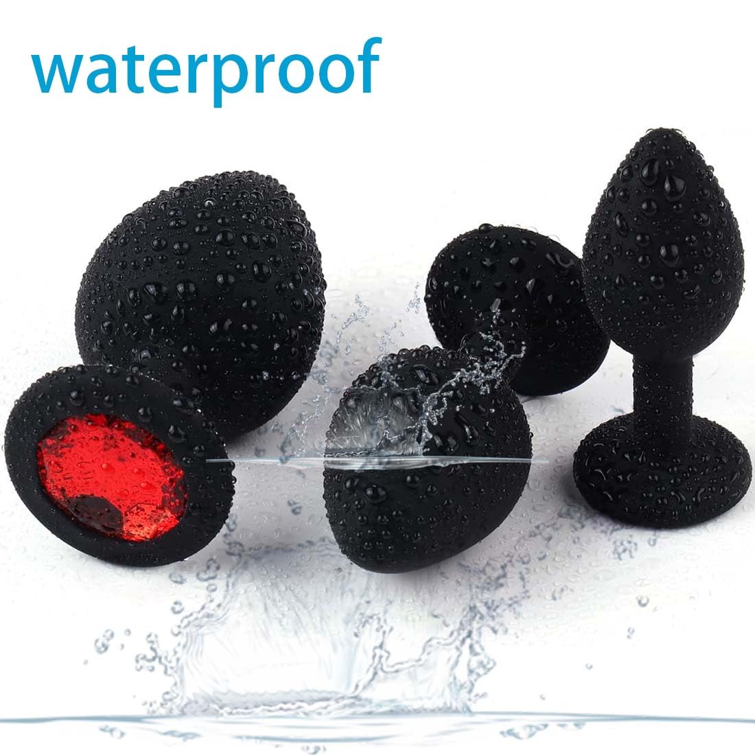3PCS Washable Plug Gift Drawstring Bags Valentine's Day Gift Wrapping Bag for Waterproof