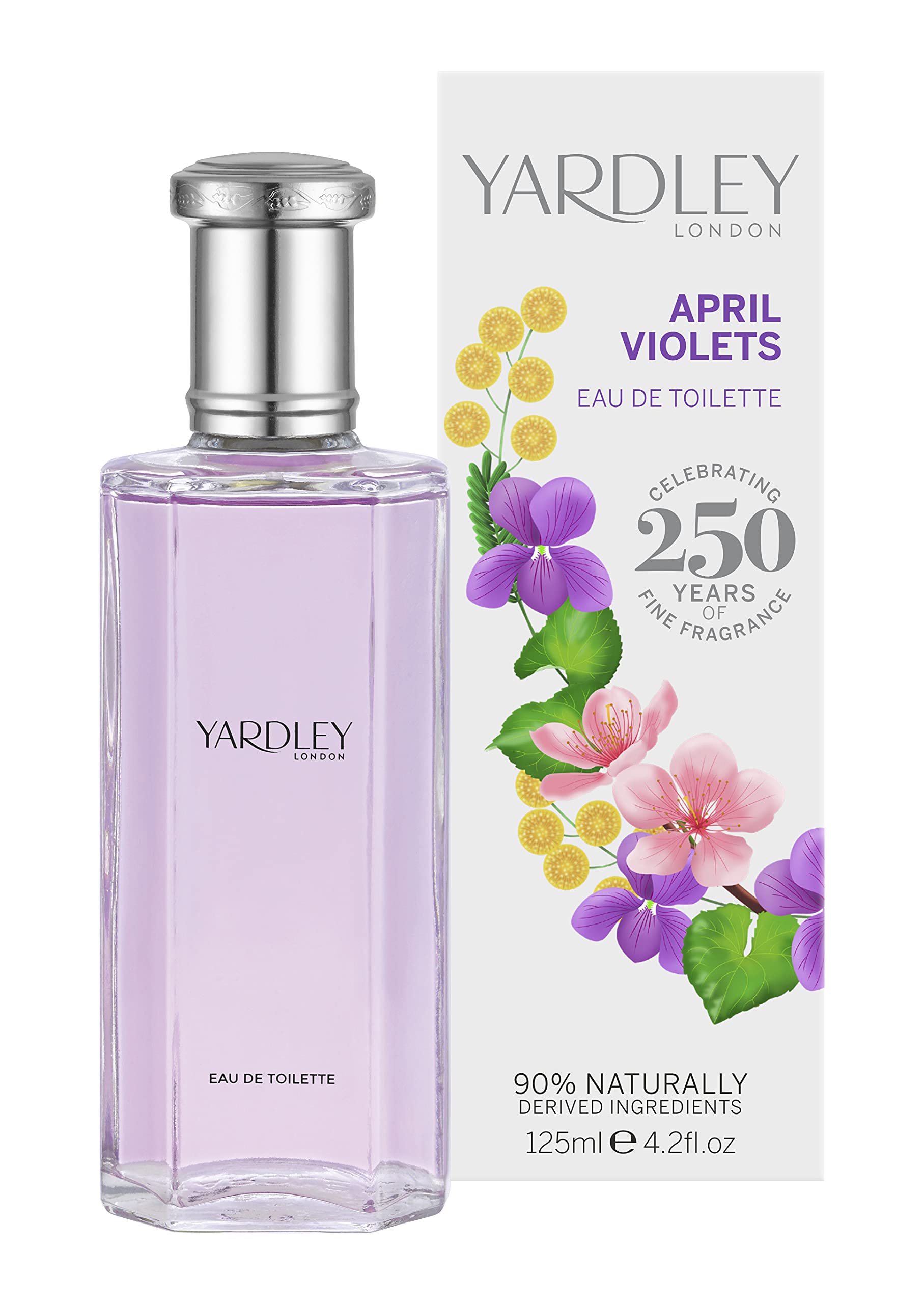 APRIL VIOLETS - Yardley Of London EDT SPR 4.2 oz / 125 ml, Multi, Y9200006-3