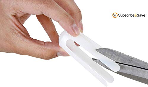 Dukal Finger Guards. Pack of 12 Plastic Finger Guards for Professionals and Patients. Large Size. for Fingers and Toes. Full Length. Disposable Medical Supplies.