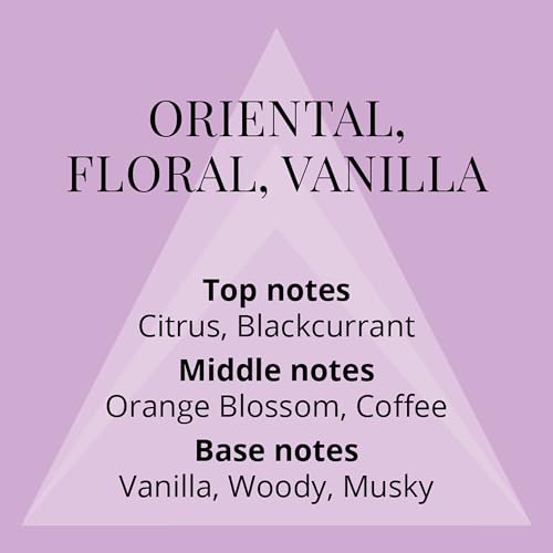 Colour Me Violet by Milton-Lloyd - Perfume for Women - Amber Floral Vanilla Scent - Opens with Citrus, Blackcurrant, and Orange Flower - Blended with Cedar - For Sweet Ladies - 3.4 oz EDP Spray