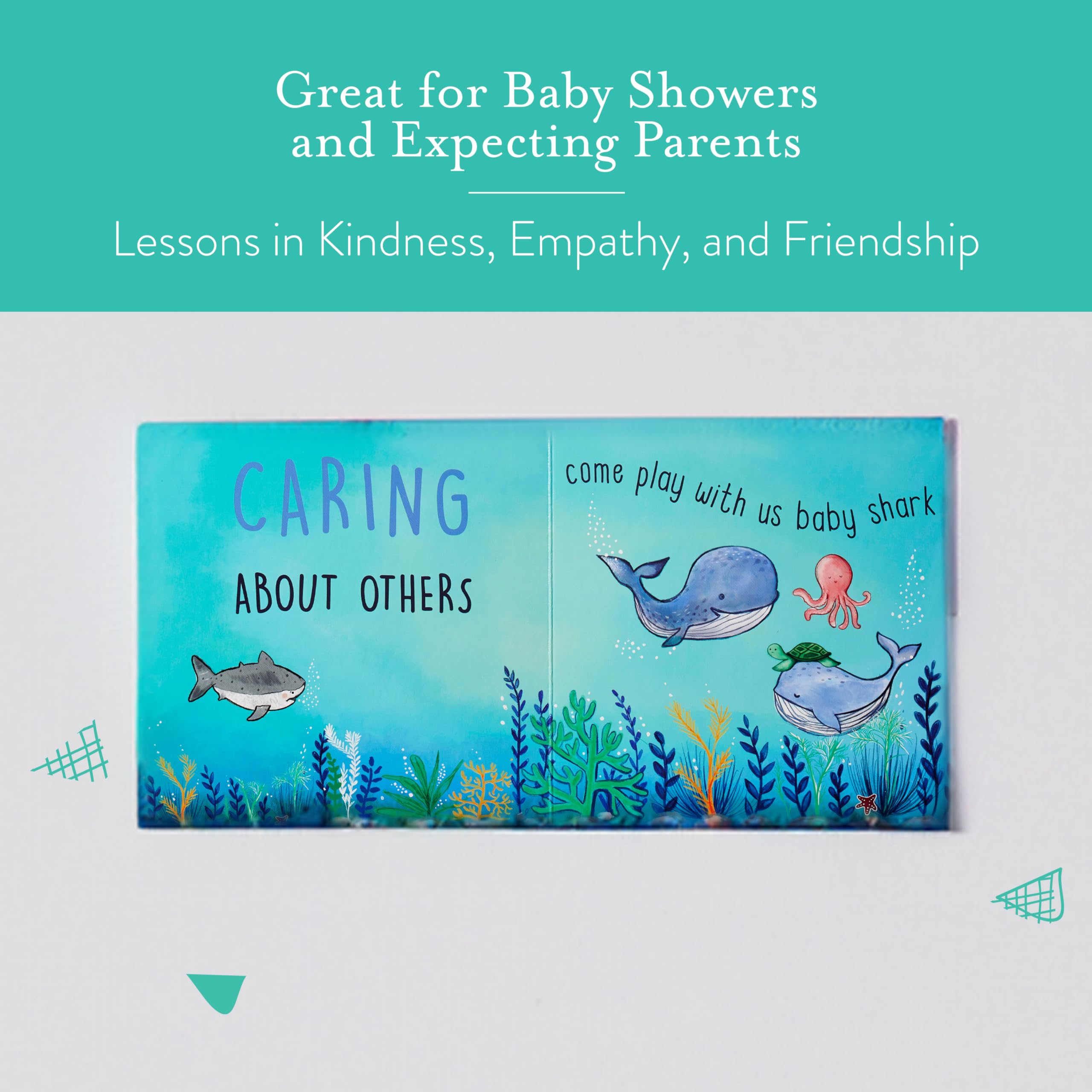 Kate & Milo The Kind Whales Board Book, Baby’s First Book About Kindness, Developmental and Learning Board Book for Babies and Toddlers Books, Gift for New and Expecting Parents, Ocean Animals