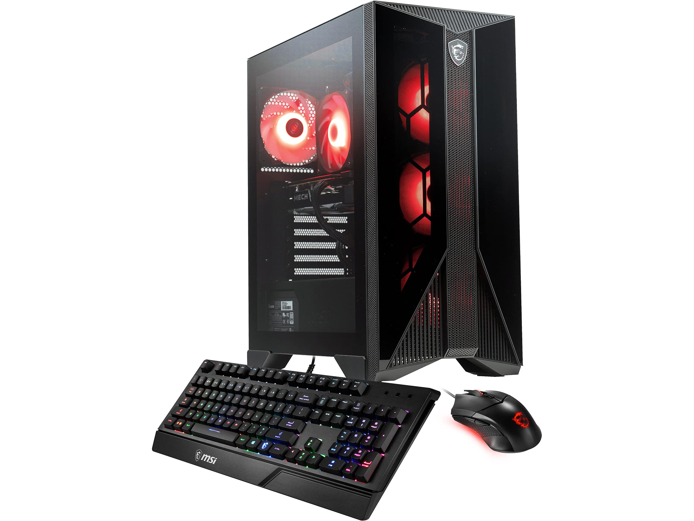 2022 MSI Aegis ZS 5DT-291US (AMD Ryzen 5 5600X, 16GB RAM, 1TB NVMe SSD, Radeon RX 6800, Windows 11) Gaming Desktop PC
