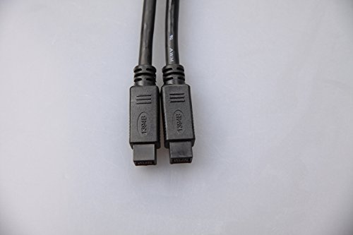 Bizlander Firewire 1394b 800 IEEE 9 Pin to 9 Pin Male to Male Cable for PC, Digital Cameras MacBook Pro, Mac Mini, Audio Device