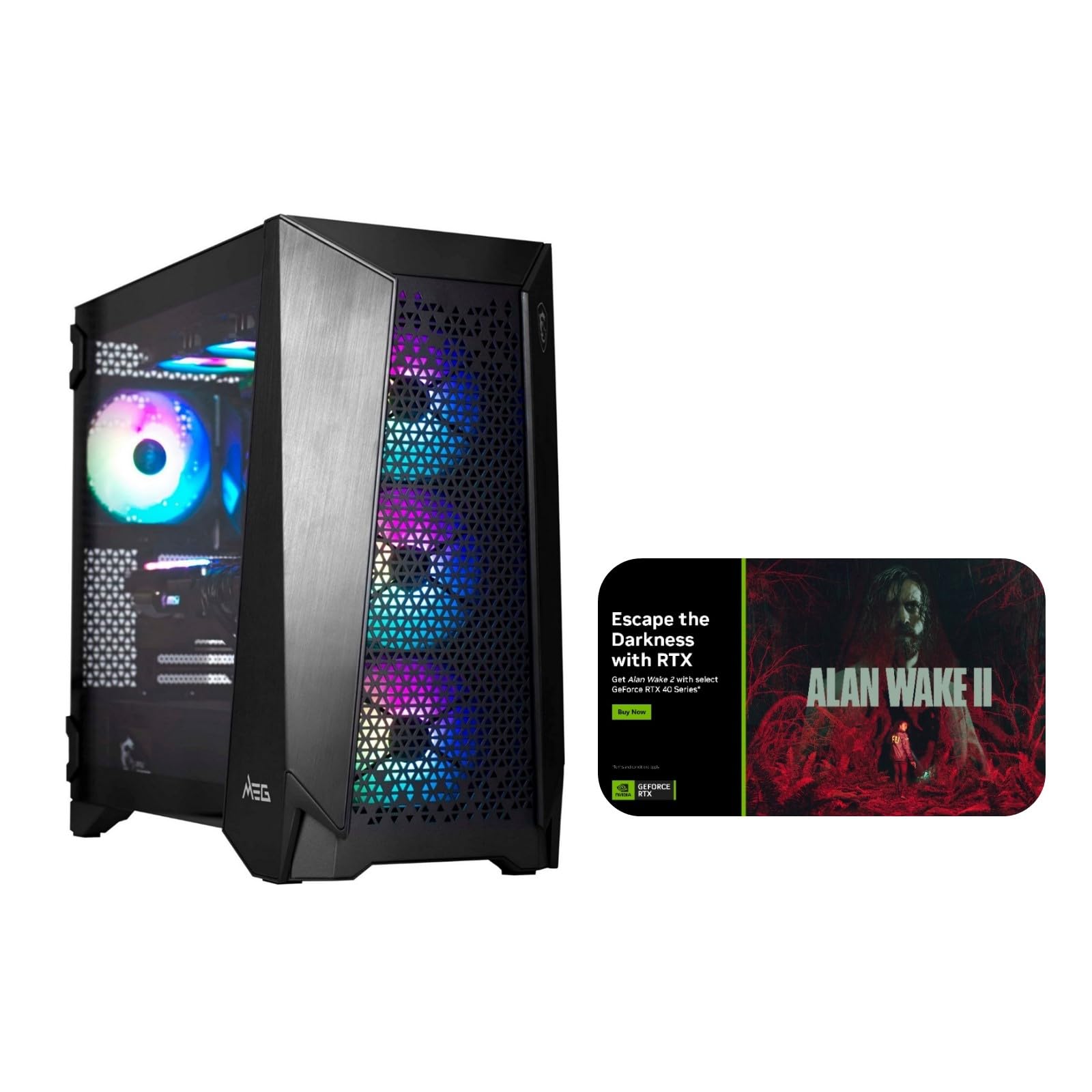 2022 MSI Infinite RS 13NUI-420US (i9-13900KF, 32GB RAM, 2TB NVMe SSD + 2TB HDD, RTX 4090 24GB, Windows 11 Pro) Gaming Desktop PC
