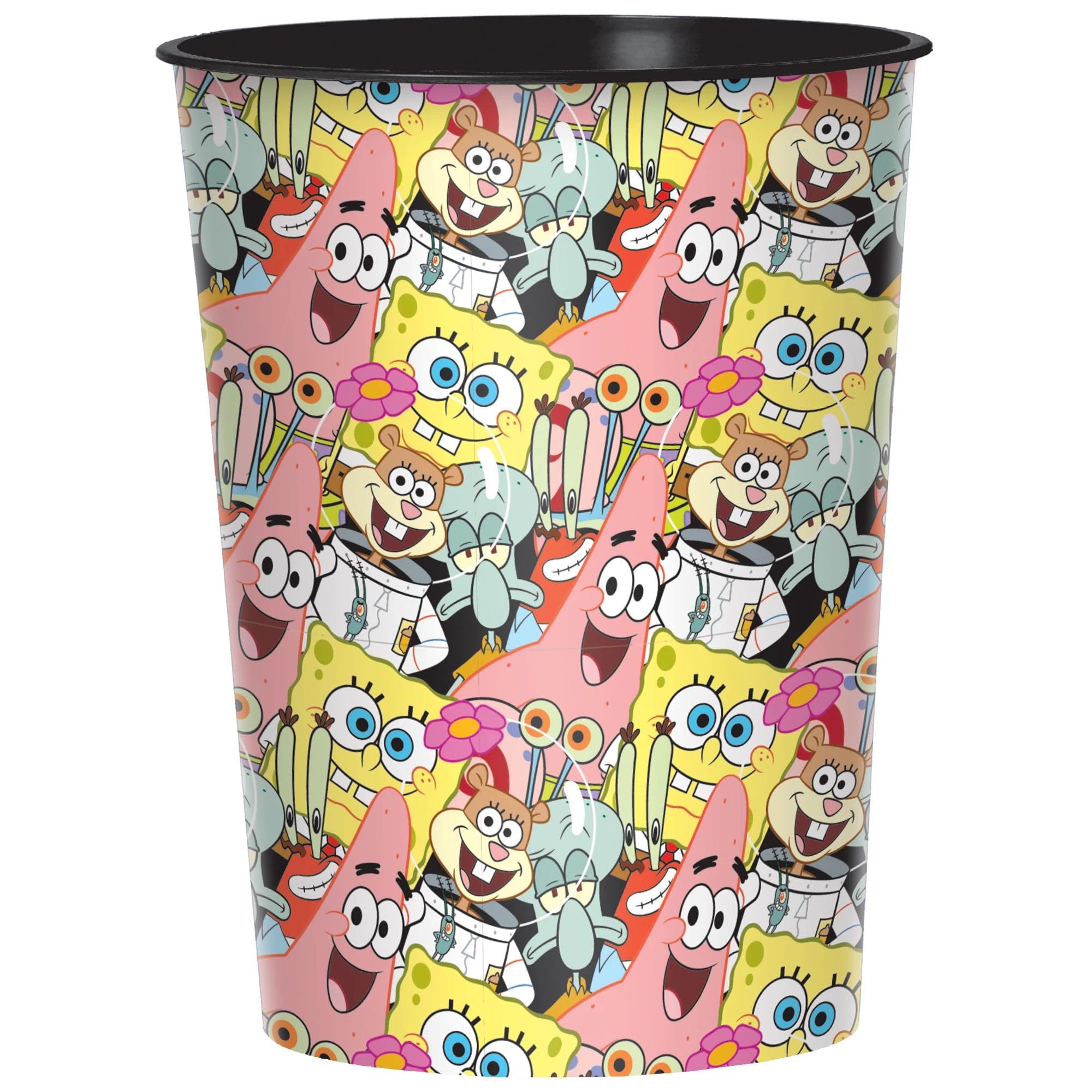 amscan SpongeBob SquarePants Birthday Party Supplies Favor Bundle Pack includes 12 Plastic Cups