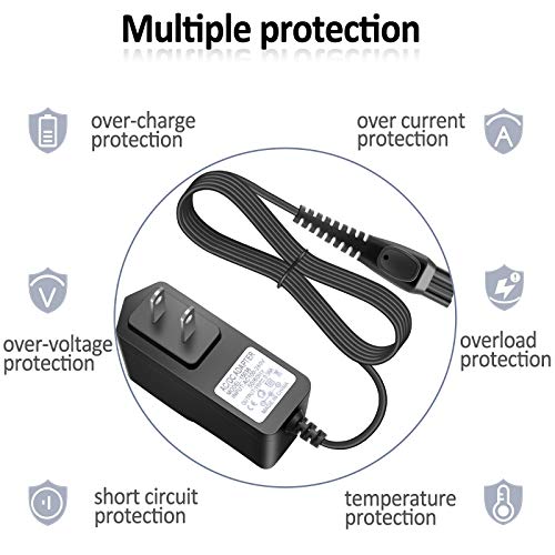 Frienda15V Replacement Shaver Charger Replacement Charger Cord Portable Adapter Universal Replace Charger Cord for Electric Shaver