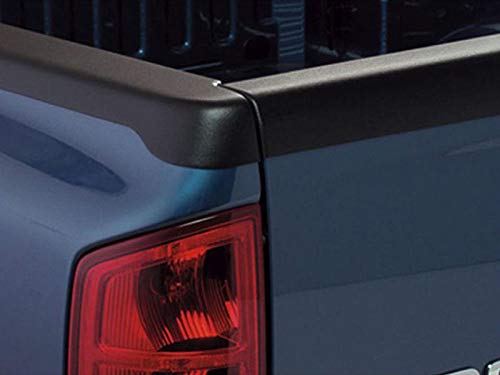 Bushwacker Ultimate BedRail Caps - SmoothBack w/ Stake Holes | 2-Piece Set, Black, Smooth Finish | 58503 | Fits 1995-2002 Dodge Ram 2500, 1995-2002 Dodge Ram 3500, Ram 1500 Fleetside w/ 6.5' bed