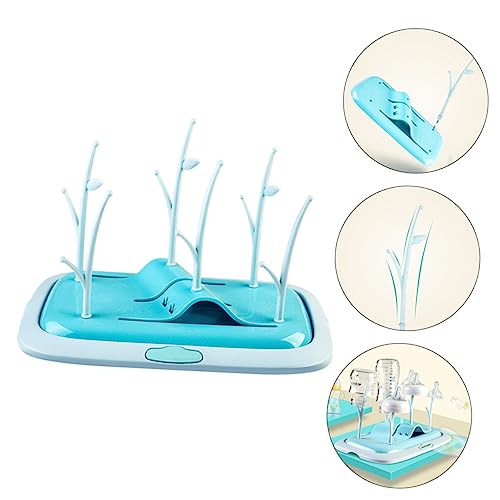 Alipis Bottle Drying Rack Baby Bottle Holder Portable Clothes Drying Rack Portable Dryers Utensil Drying Rack Basket Kitchen Dish Rack Organizer Milk Cup Drying Holder Cup Rack Small Mug