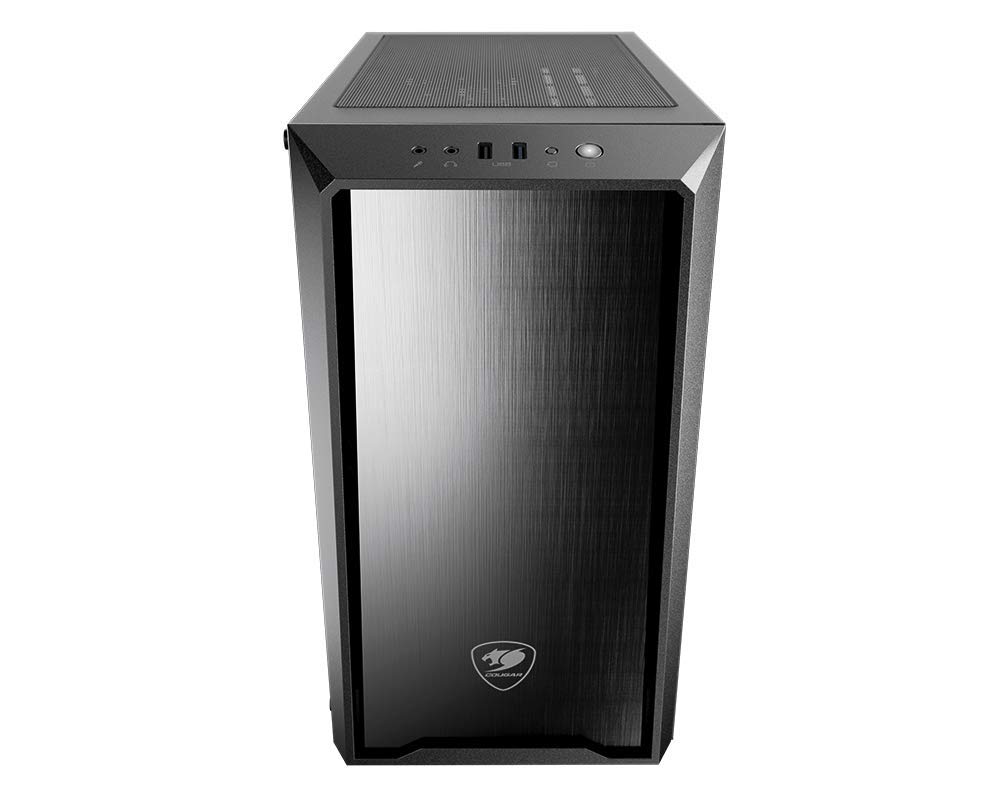 COUGAR MG130-G Compact Micro-ATX Gaming Case with Glass Side Window