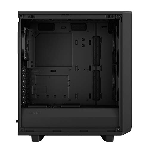 Fractal Design FD-C-MES2C-01 Meshify 2 Compact Black Solid ATX Mid Tower Computer Case (Black)