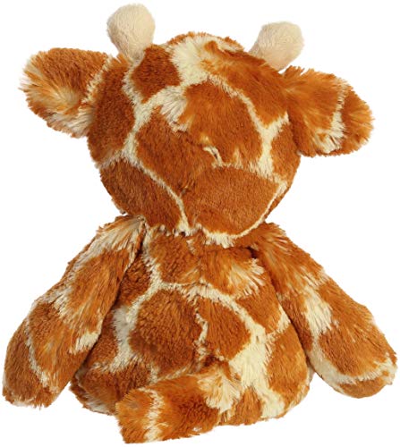 Aurora® Snuggly Sweet & Softer™ Giraffe Stuffed Animal - Comforting Companion - Imaginative Play - Brown 9 Inches