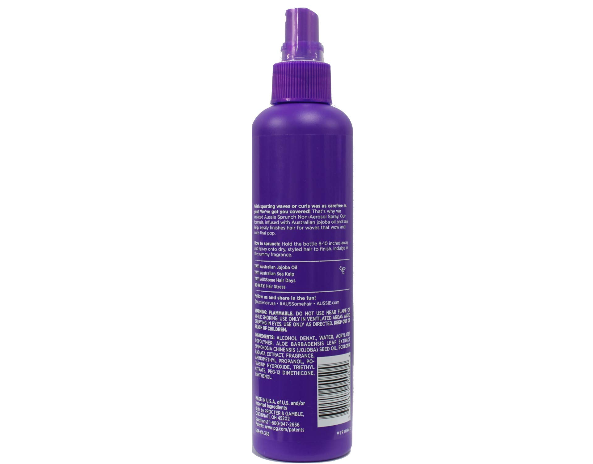 Aussie Sprunch Hair Spray, Strong Hold 8.5 oz (Pack of 2)