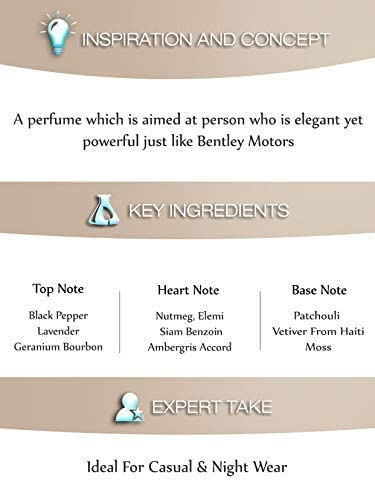 Bentley Infinite Intense Men's Eau de Parfum Spray, 3.4 Ounce