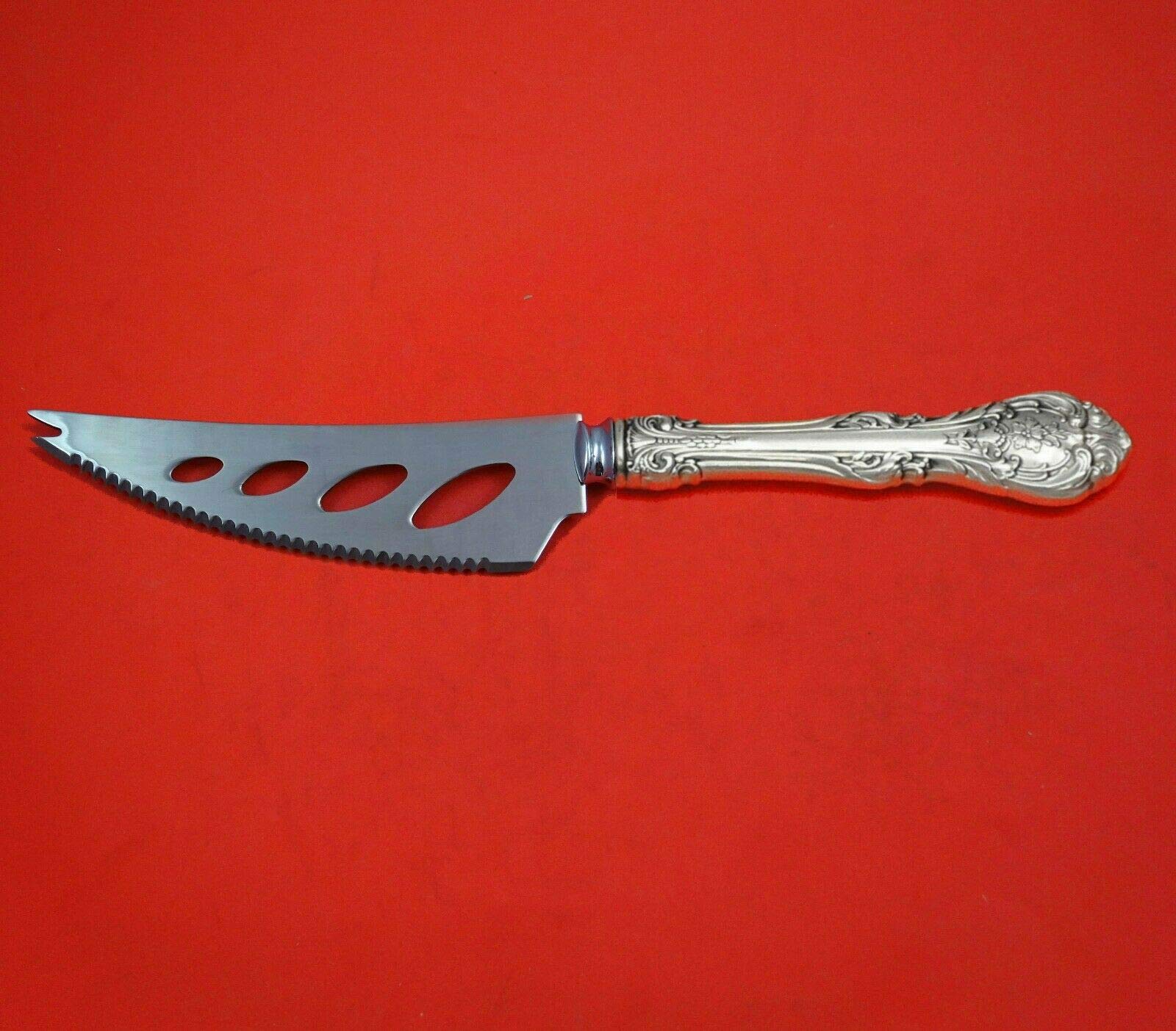 King Edward by Gorham Sterling Silver Cheese and Sausage Knife Custom Made 7"