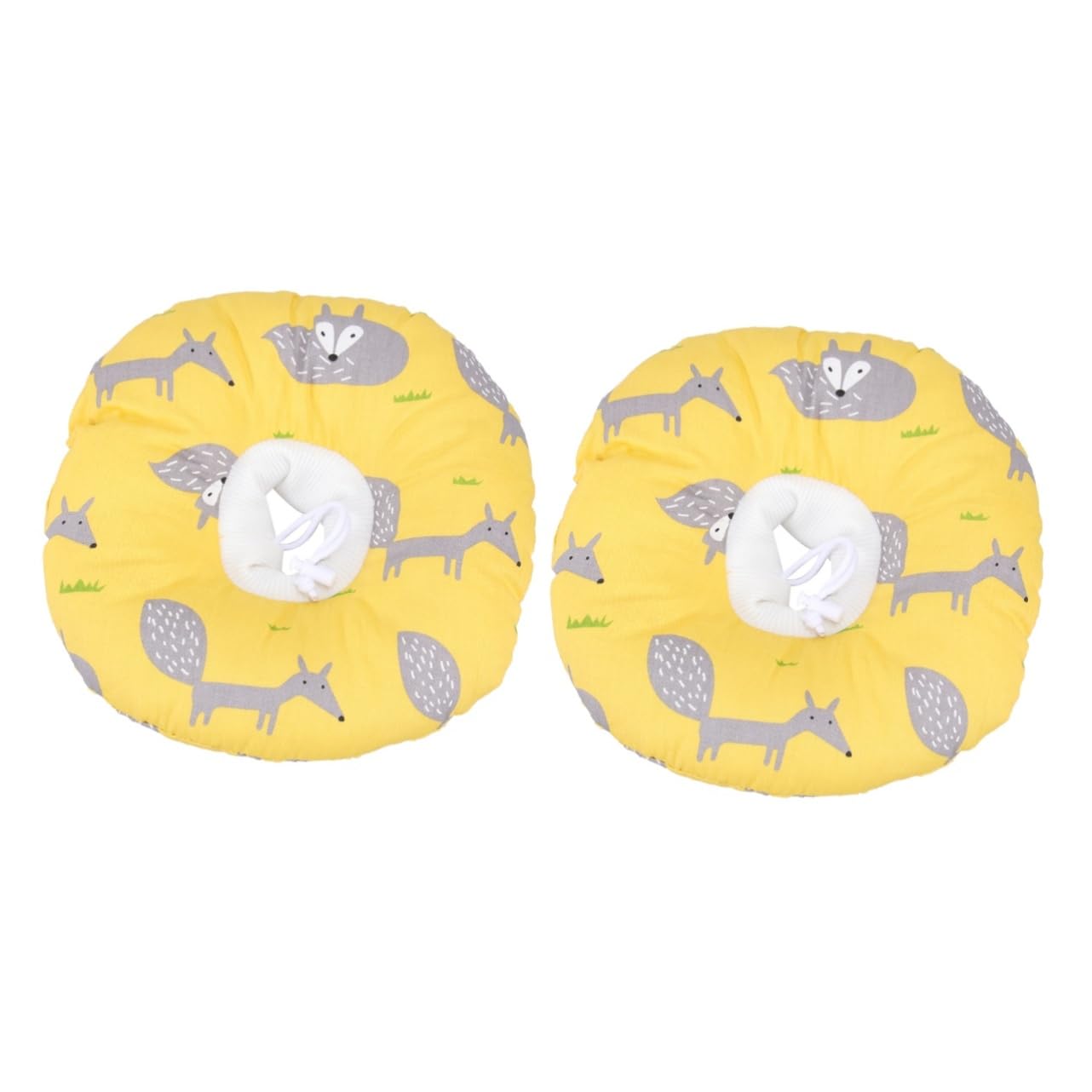 2pcs Cat Neck Protector Dog Cone Elizabethan Collar Cat Small Puppy Collar Creative Cat Collar Pet Surgery Collar Cloth Pet Collar Choker Elizabethan Pet Collar Collars Medium Dog