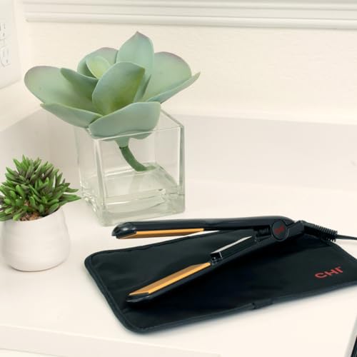 CHI Classic Tourmaline Ceramic Hairstyling Iron 1 1/2" in Onyx Black