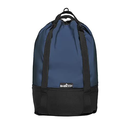 BABYZEN YOYO Bag, Navy Blue - Provides Additional, Sturdy Storage on the YOYO2 Stroller - Includes Wheel Base & Hooks