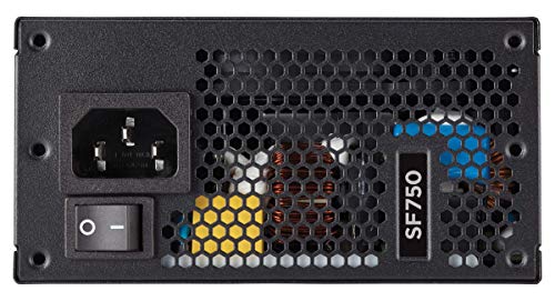 CORSAIR SF Series, SF750, 750 Watt, SFX, 80+ Platinum Certified, Fully Modular Power Supply (Renewed)