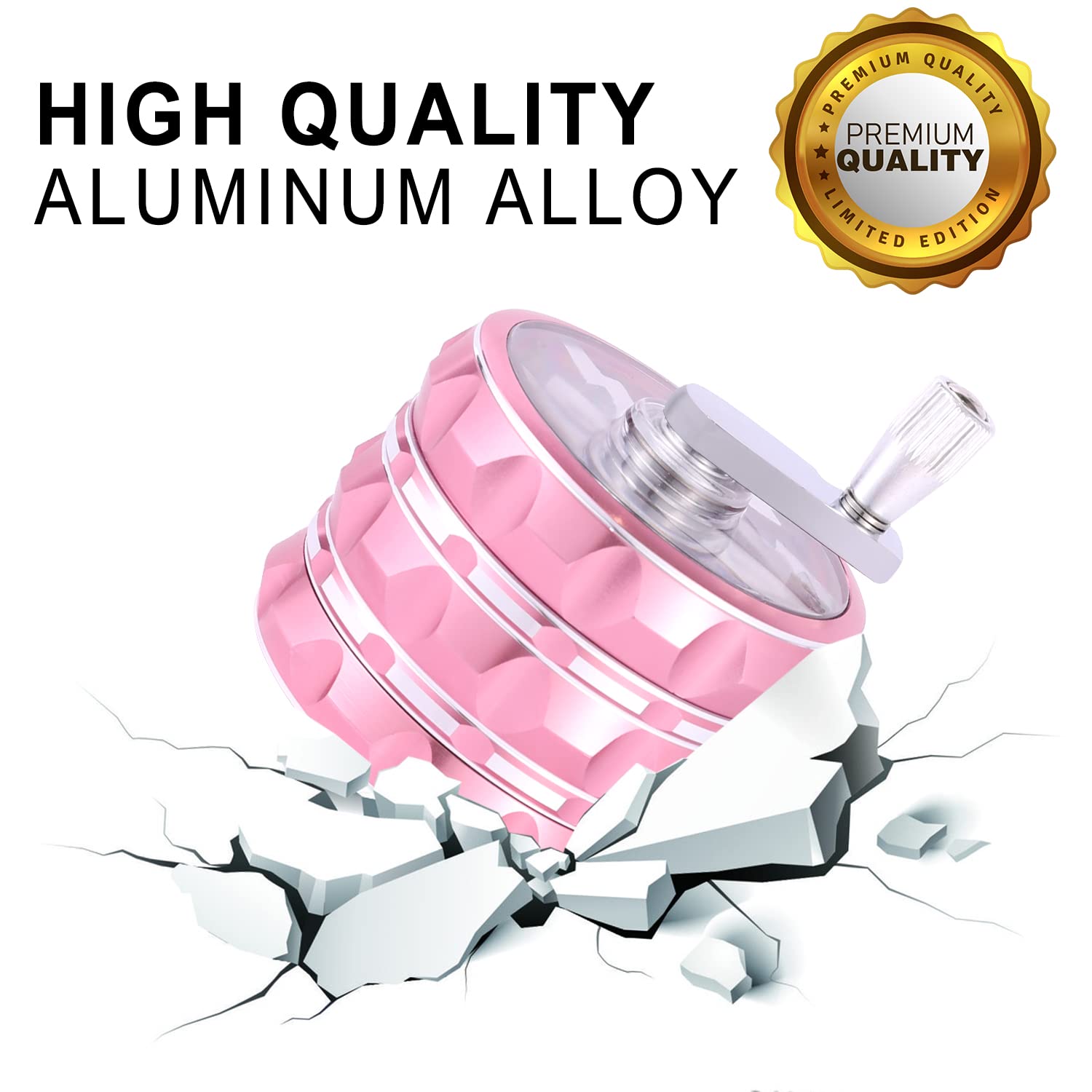 2.5 Inch Pink Grinder