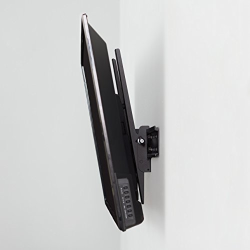 Amazon Basics Heavy-Duty Tilting TV Wall Mount for 37" to 80" TVs up to 120 lbs, Black