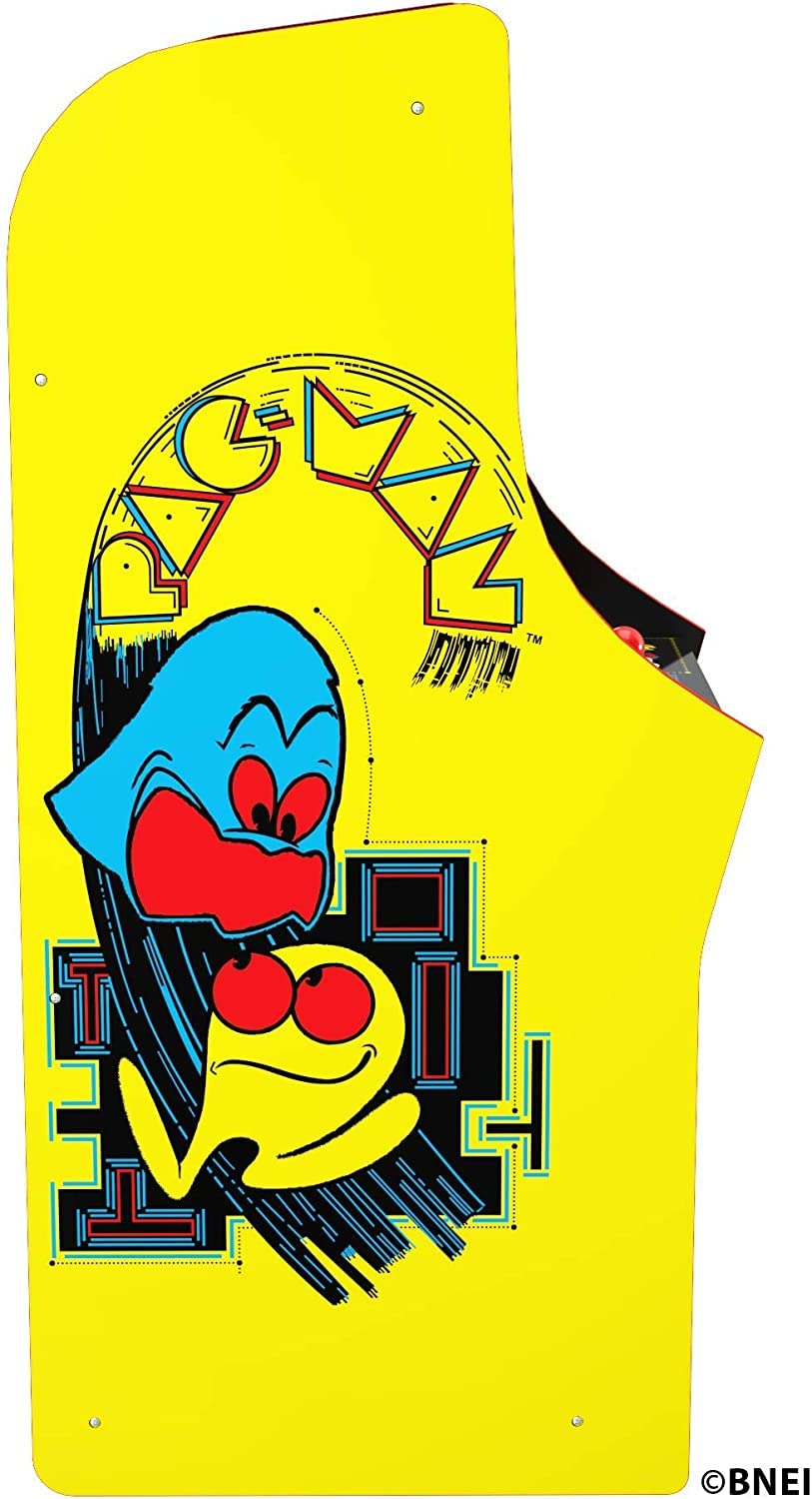 ARCADE1UP PAC-Man 12-in-1 Legacy Edition, 4ft