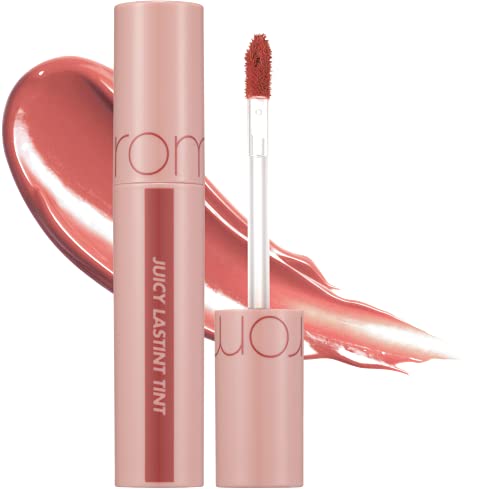 rom&nd Juicy Lasting Tint 23 NUCADAMIA, Vivid color, Glossy Finish, Long-lasting, MLBB, moisturizing, Highly-Pigmented, Clear & Natural Makeup, Lip Tint for Daily Use, K-beauty, 5.5g / 0.2 oz