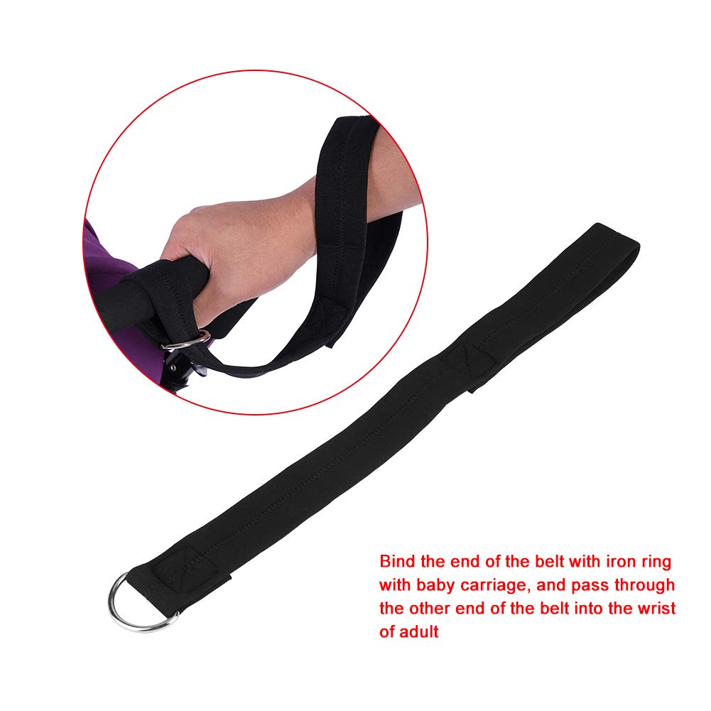 Naroote Baby Stroller Safety Wrist Strap, Baby Stroller Straps, Anti-Lost Wrist Leash Wheelchair Safety Wrist Strap Straps Hands Leash for Stroller or Wheelchair Security-Accessory