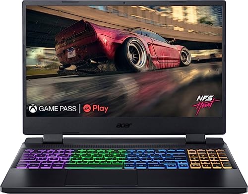 acer Nitro 5 Gaming Laptop | AMD Ryzen 7 6800H Octa-Core CPU | NVIDIA GeForce RTX 3070 Ti Laptop GPU | 15.6" QHD 165Hz IPS | 32GB DDR5 | 1TB Gen 4 SSD | Wi-Fi 6E | RGB Backlit
