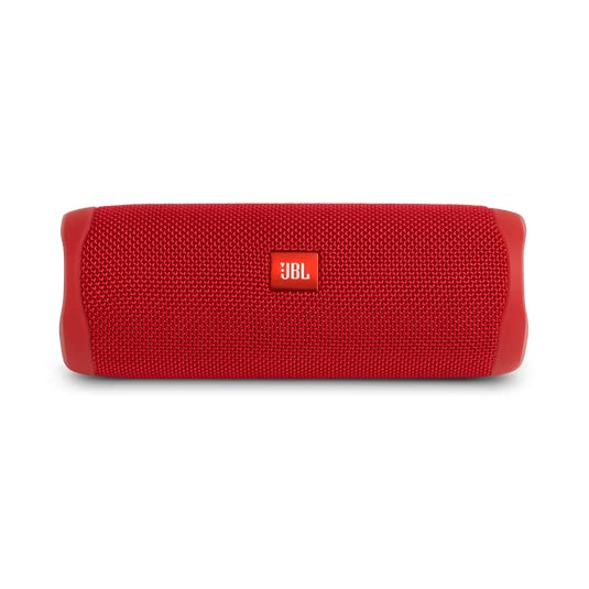 JBL FLIP 5 Portable Speaker IPX7 Waterproof Bundle with gSport Deluxe Hardshell Case (Red)