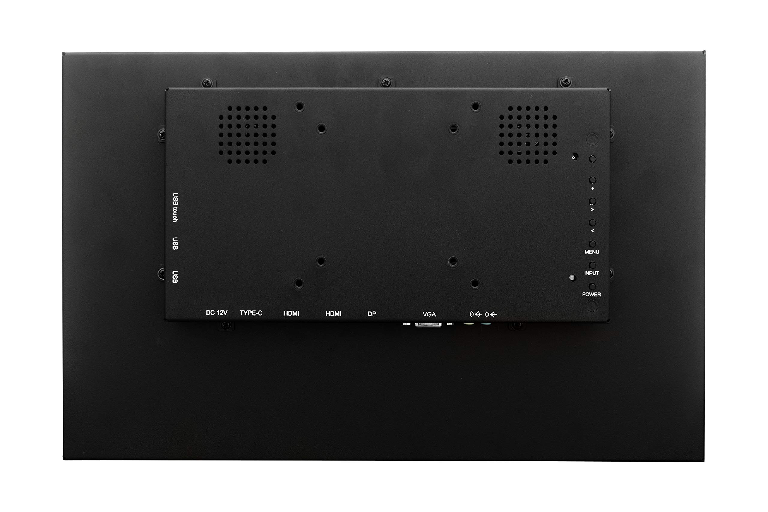YILETEC YL-156MC4K 15.6" UHD 3840X2160 Metal Frame Capacitive Touchscreen IPS Built in Speakers USB Type-C HDMI 2.0,HDMI 1.4X1 DP1.2AX1,VGAX1,USB 2.0X3