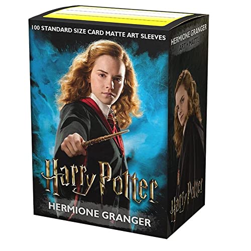 Arcane Tinmen Dragon Shield Sleeves - Matte Art 100 CT - MGT Card Sleeves - Compatible with Magic The Gathering Card Sleeves Pokémon and Other Card Games - Hermione Granger, ART16020
