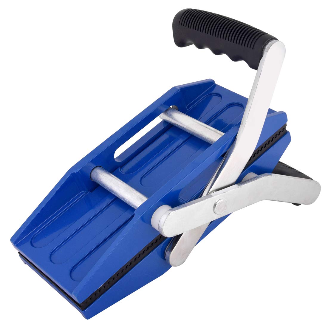 2PCS Double Handed Stone Carrying Clamps Granite Panel Carriers Lifter Tools for Lifting Quartz Worktops Slabs Marble with Rubber-lined