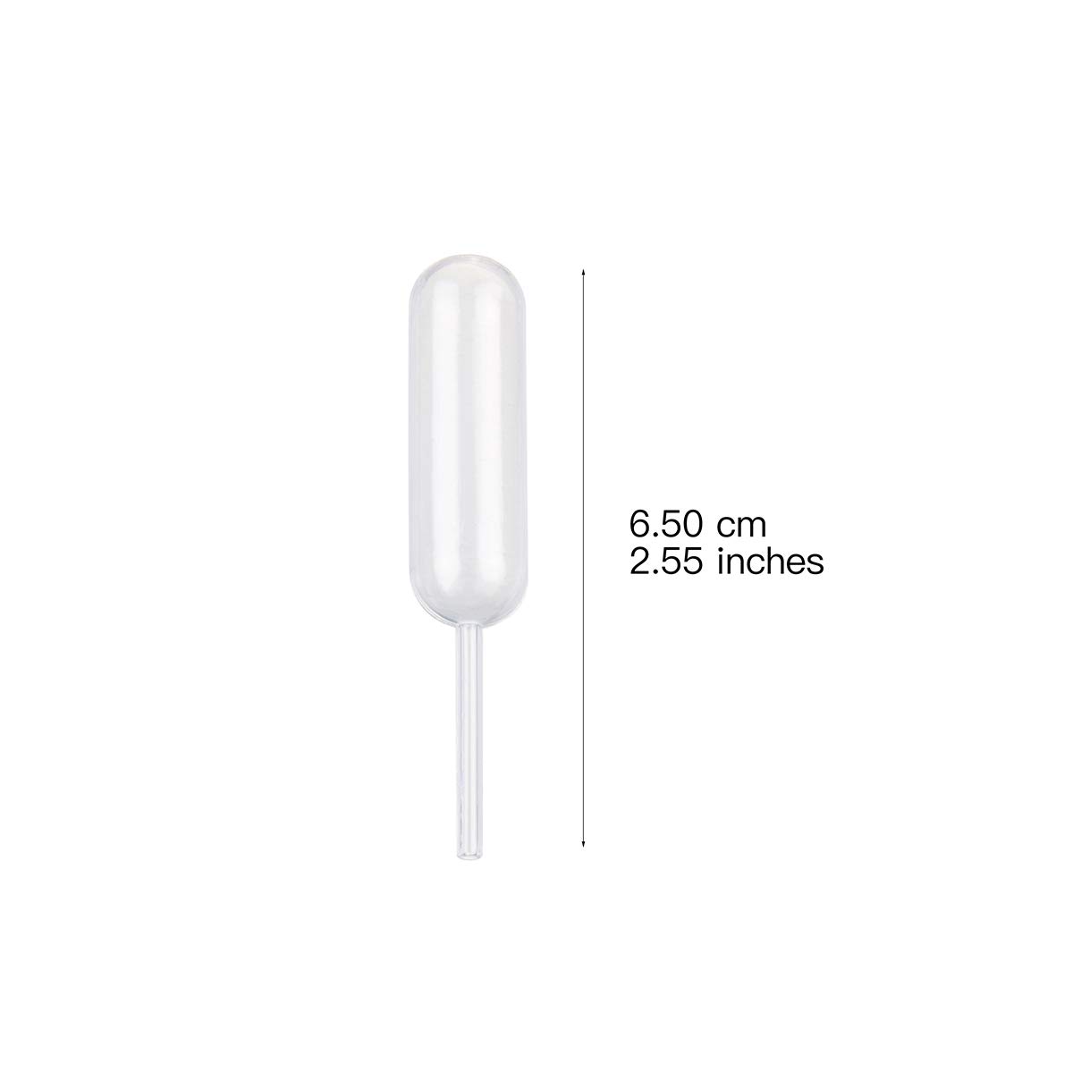 Crafare 130pcs 4ml Disposable Plastic Pipettes Squeeze Transfer Dropper Liquor Infusers for Strawberries Chocolate, Cupcakes