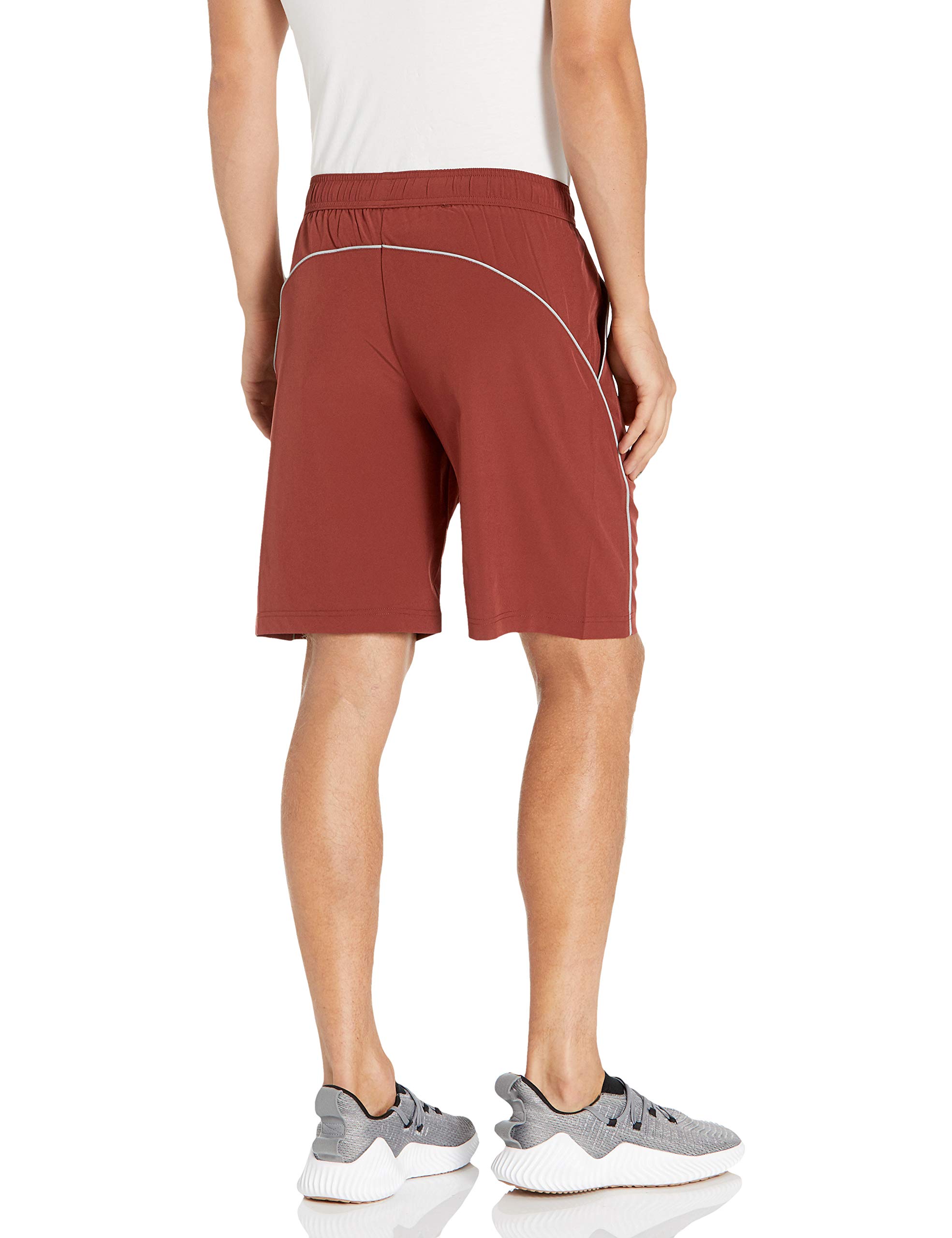 2(X)IST Men's Active Trainer Shorts with Reflective Piping