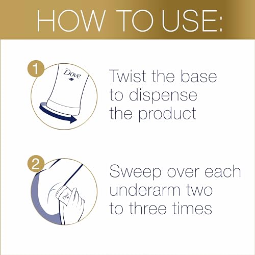 Dove Even Tone Antiperspirant Deodorant Stick Peach Blossom & Rice Milk 3 Count 2.6 oz