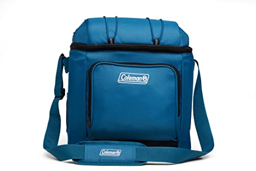 Coleman Chiller Series Insulated Portable Soft Cooler, Leak-Proof 30 Can Capacity Ice Cooler with Ice Retention
