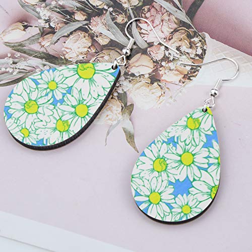 16 Pcs Sublimation Earring Blanks MDF Sublimation Printing Earrings for Christmas Valentine Mother Halloween St Patrick's Day Making DIY Craft