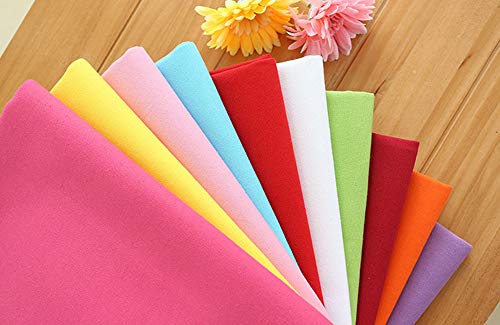 Sheicon 100% Cotton Fabric by The Yard 60-Inch Wide Solid Colors 10 oz Canvas Fabric Color Army Green Size 1 Yard