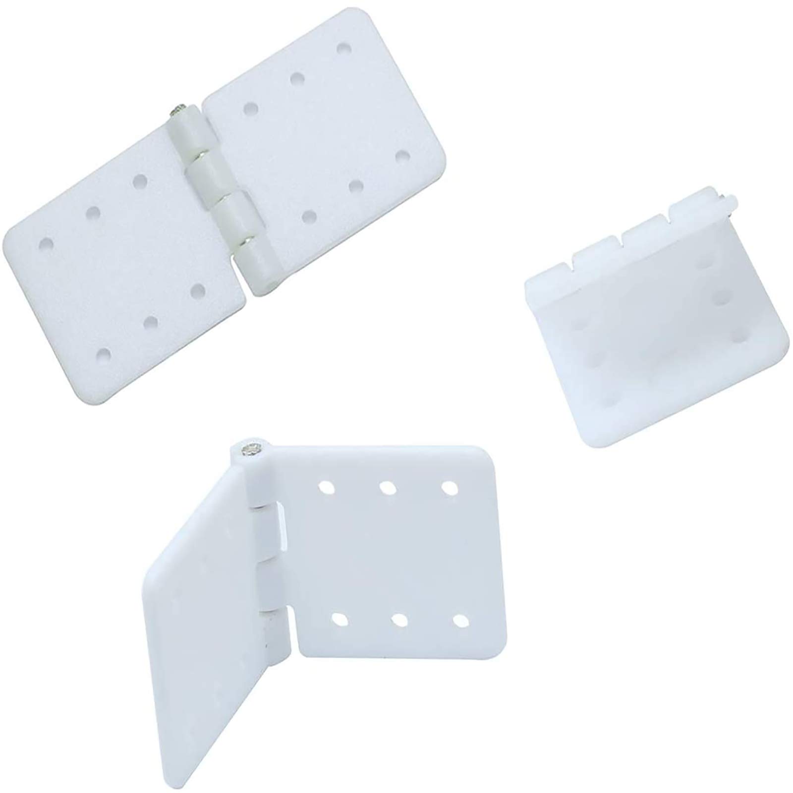 20 pçs/lote Dobradiça de Nylon & Fixado 20x36mmPara RC Peças de Avião Modelo de Avião DIY Substituição Omszte