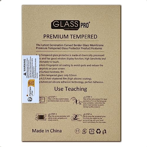 GOZOPO [2-Pack] Screen Protector for Teclast M40 /Teclast M40 Pro 10,1 inch, [Scratch Resistant ] Compatible with Teclast P20HD Tempered Glass Film